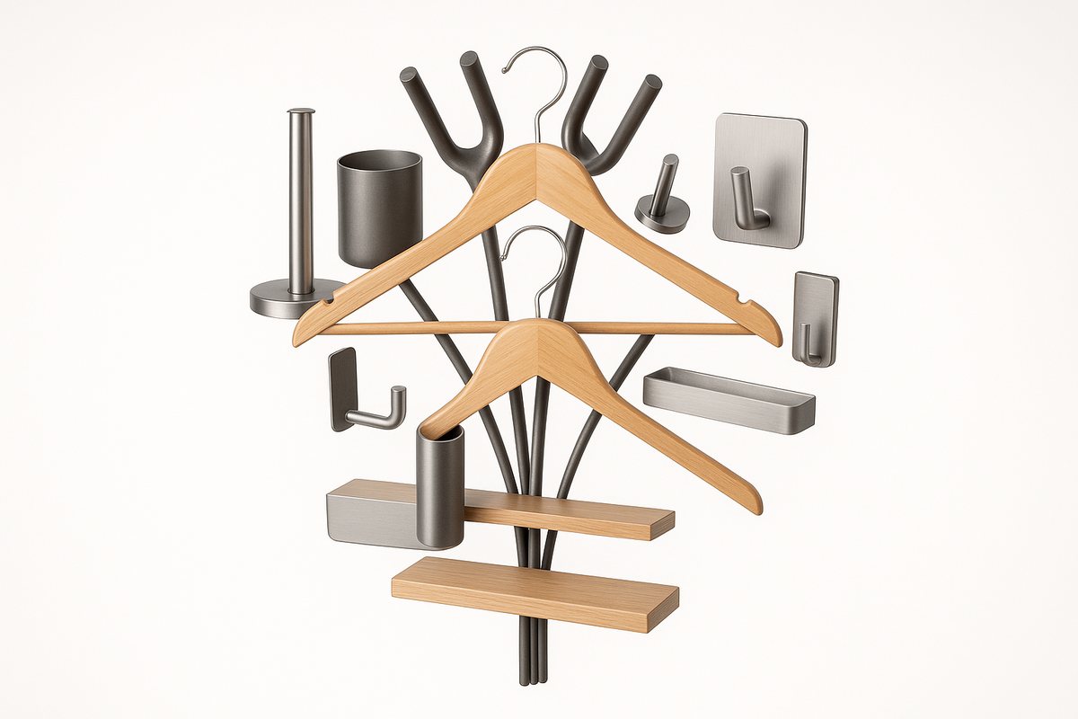 Hangers, Hooks, Holders & Shelves – Wholesaledock